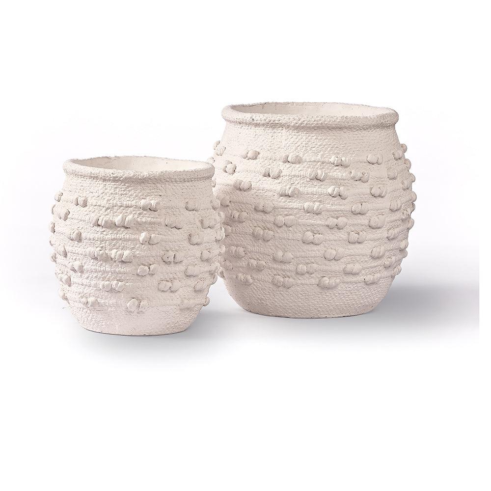 Buy Quince Quirk Cement Pot Online at Living Shapes | LS-0423 (Large)