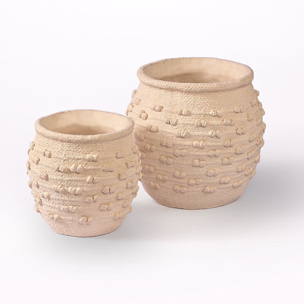 Buy Quince Quirk Cement Pot Online at Living Shapes | LS-0423 (Large)